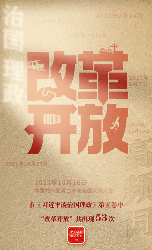 从高频词学《习近平谈治国理政》第五卷丨改革开放